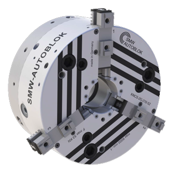 Change Jaws in Less than 1 minute with the KNCS-2G Power Chuck - SMW Autoblok US